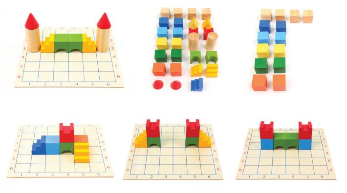 สื่อ Unplugged Coding : บล็อกไม้สร้างเมือง – Kids and Toys