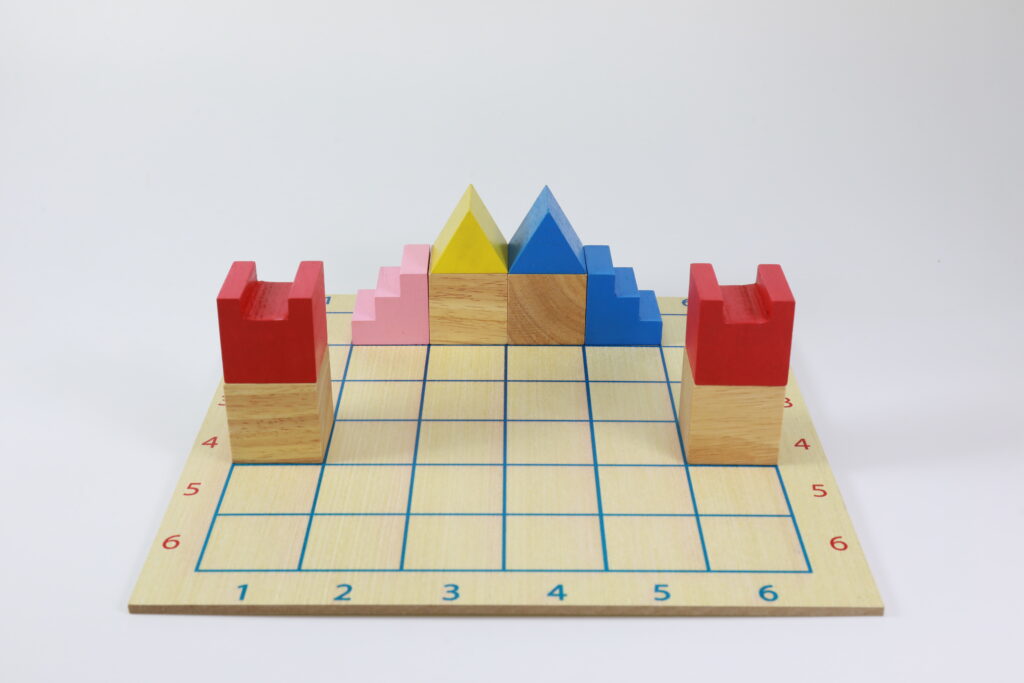 สื่อ Unplugged Coding : บล็อกไม้ผู้พิชิต – Kids and Toys